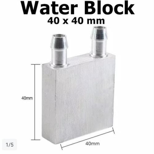 Jual Waterblock 40x40 alumunium water cooling cooler DIY chiller - Kab ...