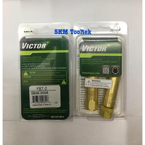 Jual Flashback Arrestor Victor FBT-2/Flashback Arrestor For Torch ...