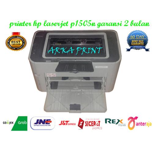 Jual printer hp LaserJet p1505n network siap pakai garansi 2 bulan ...