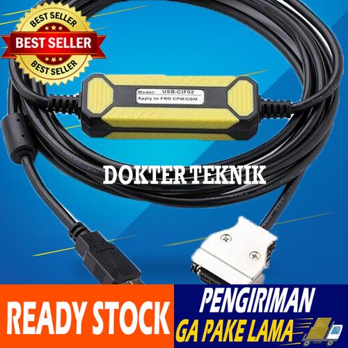 Jual USB-CIF02 For Omron CPM1A 2A Series PLC Communication Cable - Kota ...