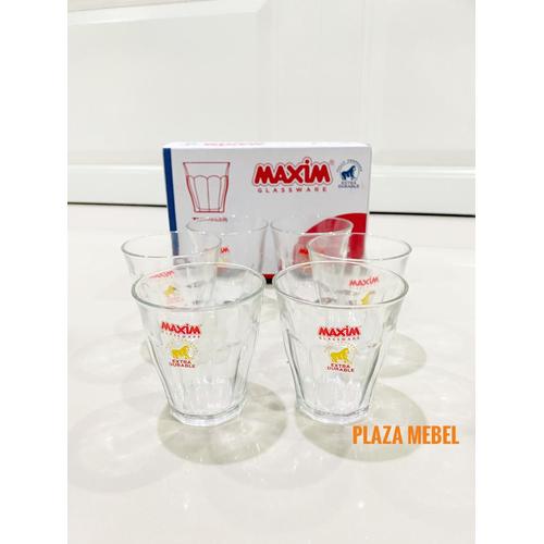 Jual Gelas Kopi Kaca Tempered Duralex MAXIM 608 Tumbler SET (6 PCS) 210 ...