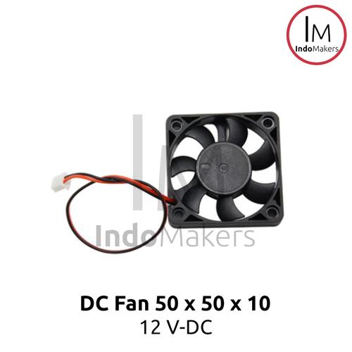 Jual DC Mini Cooling Fan 5010 12V for 3D Printer / Computer 2 pin - Kota Tangerang - IndoMakers ...