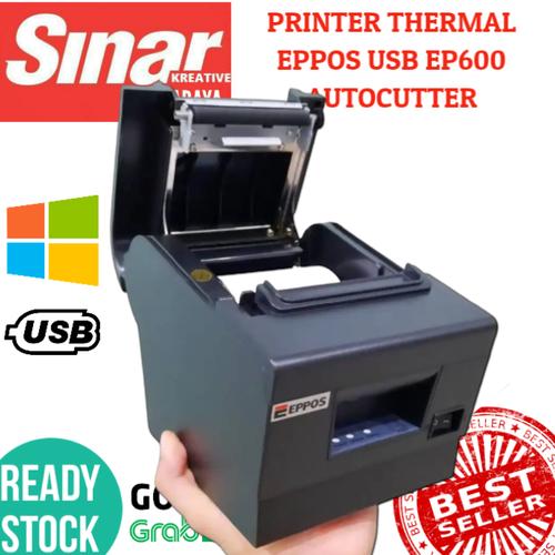 Jual PRINTER KASIR THERMAL 80MM EPPOS EP600 AUTOCUTTER - USB (QR Code) - Kab. Sidoarjo - SINAR ...