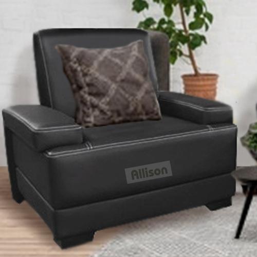 Jual Allison Sofa Minimalis 1 Dudukan atau 1 Seater - Dark Brown ...