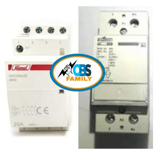 Jual Fort Kontactor Din Rail 2Pole 40Ampere HC240 / Modular Contactor ...