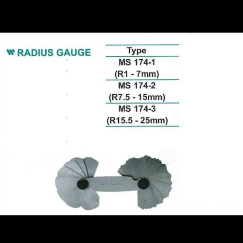 Jual radius gauge type ms 174-3 wipro ( R15.5 - 25 ) - Jakarta Barat ...