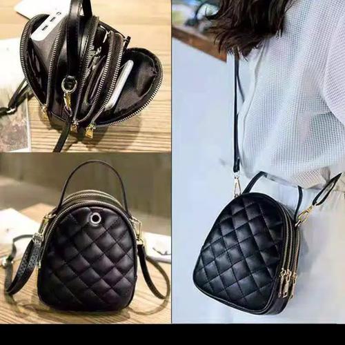 Jual TAS WANITA Z4RA 3 ZIP MINI/TAS SELEMPANG WANITA/TAS KEKINIAN ...