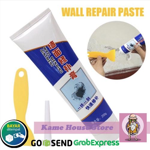 Jual Memperbaiki Tembok Retak Lubang Cat Dinding Mengelupas Pecah Kotor ...