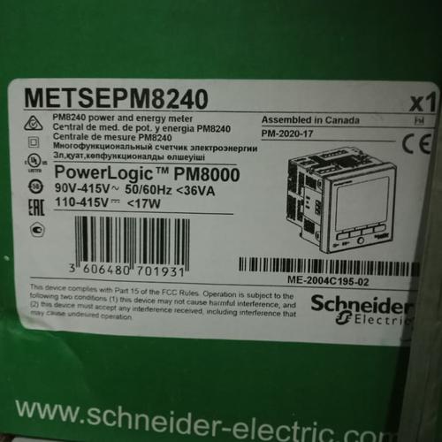 Jual METSEPM 8240 POWER LOGIC PM 8000 SCHNEIDER - Jakarta Pusat - Zhafi ...