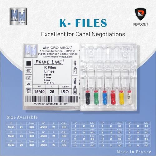 Jual Jual File Endo Hand Instrument Micromega - K Files - N.15, L 29mm ...