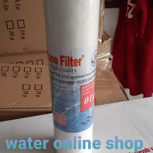 Jual sediment filter cartridge 10inch NANO filter - 5 Micron - Jakarta ...