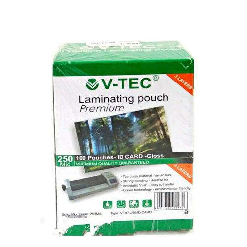 Jual Plastik Laminating V-Tec VT-97 ID Card 250 Micron - Jakarta Pusat ...