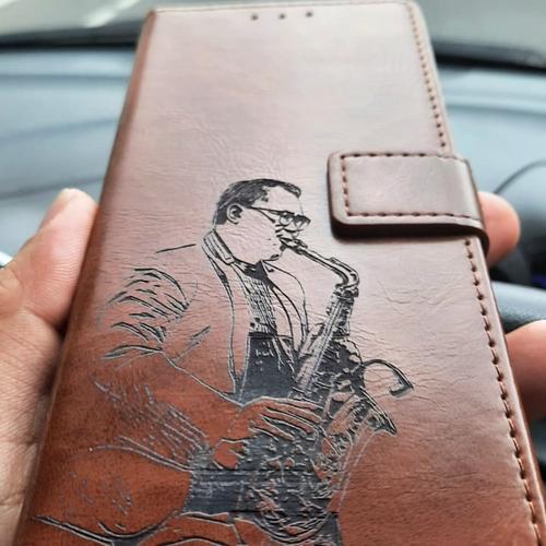 Jual custom casing hp leather flip cover - Jakarta Barat ...