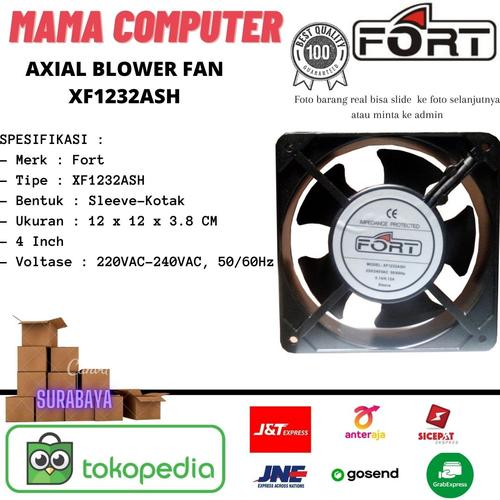 Jual Fan XF1232ASH Sleeve AXIAL BLOWER 220-240VAC KOTAK FORT EXHOUST ...