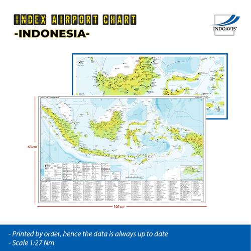 Jual Index Airport Chart | Indonesia & surrounding - HVS - Jakarta ...