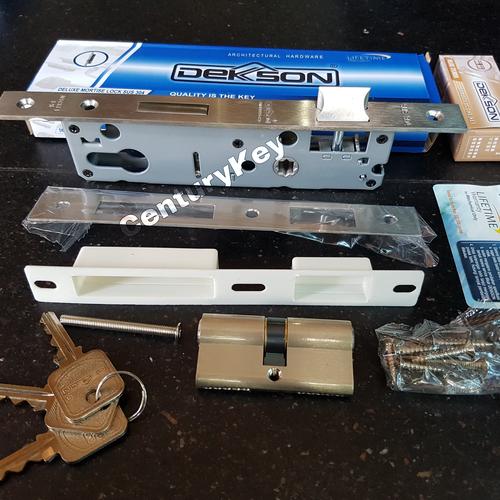 Jual Mortise Lockcase Dekkson 84030 + Cylinder MTS IL DL Kunci Pintu ...