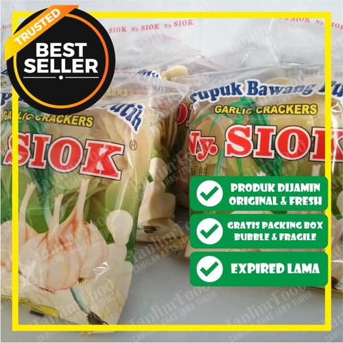 Jual Ny. Siok - Krupuk Kerupuk Bawang / Garlic Crackers 500gr - Kota ...