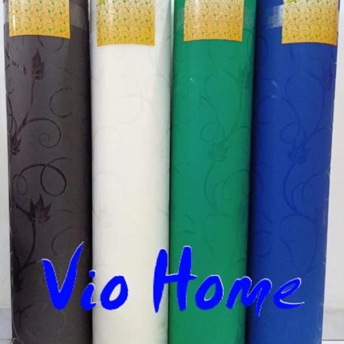 Jual fiber viber plastik penutup pagar kembang "daun" harga per 50cm x ...