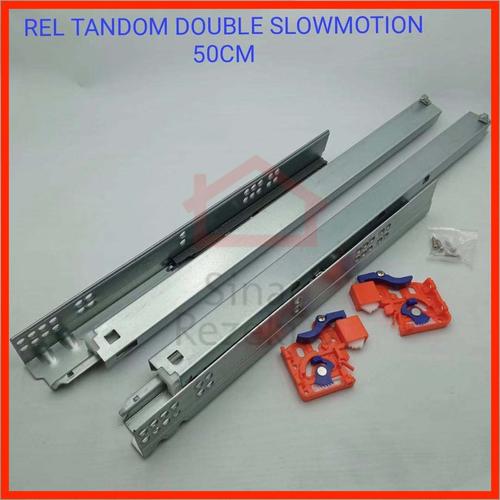 Jual Rel Laci Tandem 50 cm DOUBLE SLOW MOTION Hidrolik V - Kota ...