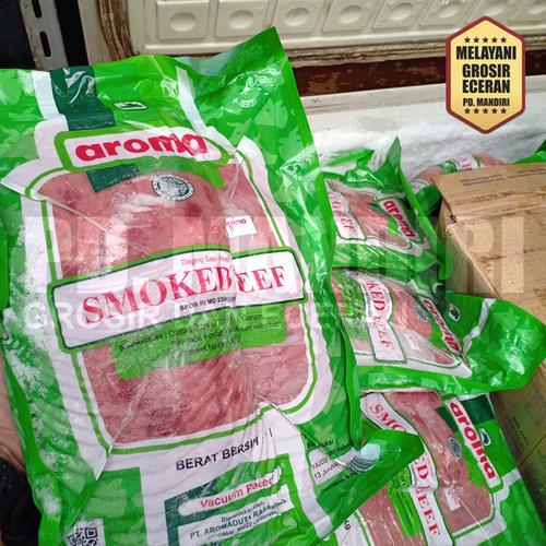 Jual AROMA SMOKED BEEF 1 KG / 1KG / DAGING SAPI ASAP / OLAHAN / AROMA ...