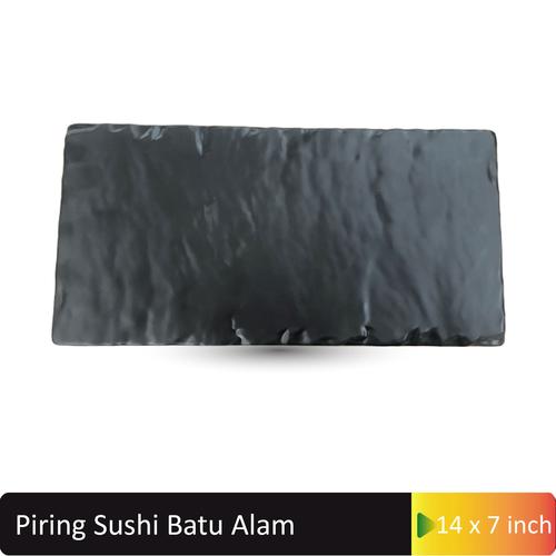 Jual Glori Melamine Plate Piring Ceper Batu Alam Kondimen 2714 Melamin ...