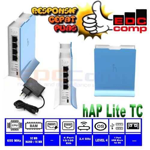 Jual Router MikroTik RB941-2nD-TC / hAP-Lite2 - Jakarta Pusat - EDCComp ...