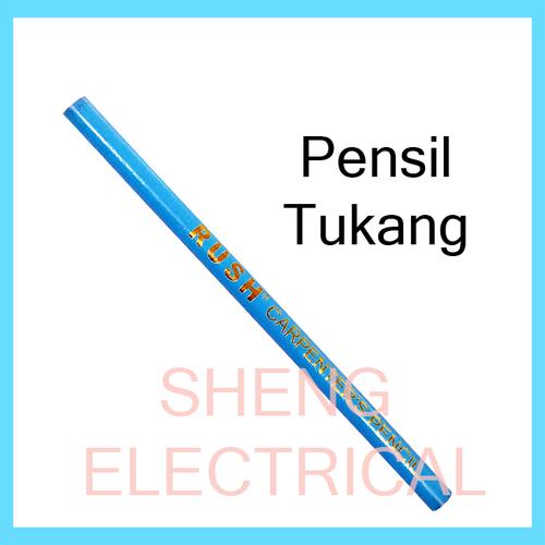 Jual Pensil Tukang Kayu Pinsil Bangunan Rumah Proyek Carpenter's Pencil ...