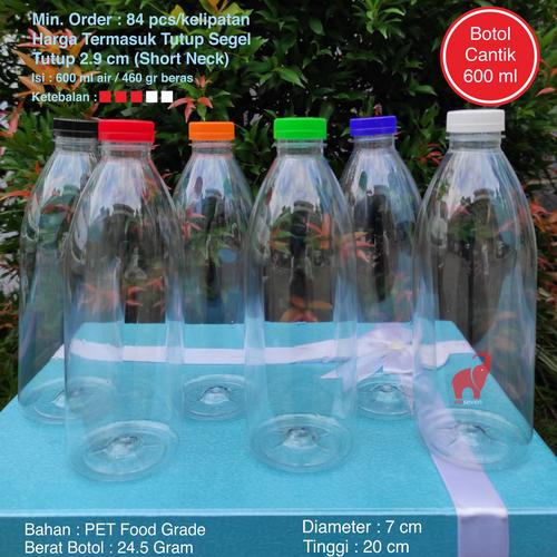 Jual Botol Plastik Cantik 600 ml - Botol Cantik 600 ml - Botol Valencia ...