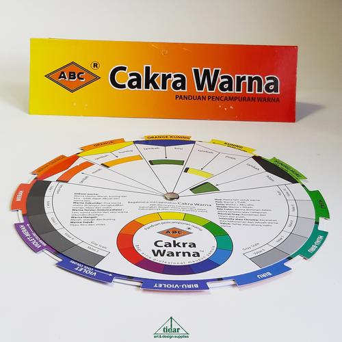 Jual ABC Color / Colour Wheel / Cakra Warna Diameter 18,5 cm - Kota ...