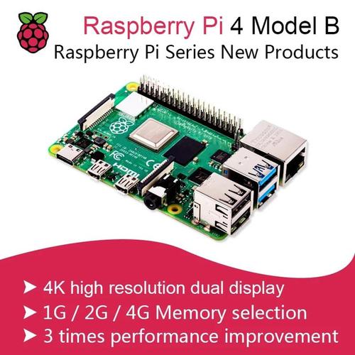 Jual Original Raspberry Pi 4 Model B 4B Raspi 4 RAM 4GB 2GB 1GB RS UK ...