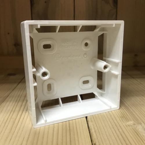 Jual PVC Box Kotak Stop Saklar Listrik Wall Box Outbow Dus OB Faceplate ...