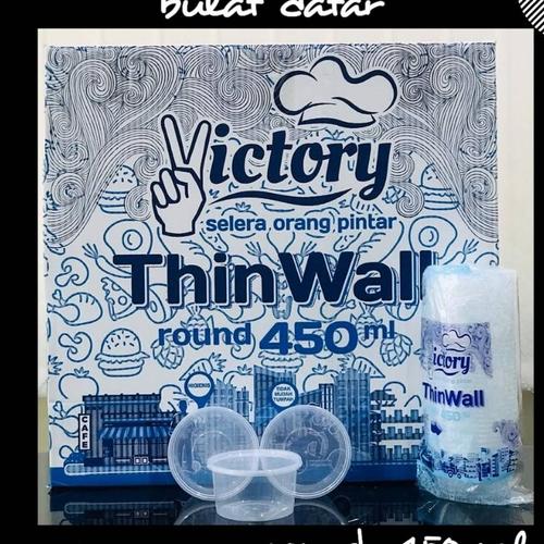 Jual Thinwall Bulat Round 450 ml - Kota Surakarta - Timoti_Shop | Tokopedia
