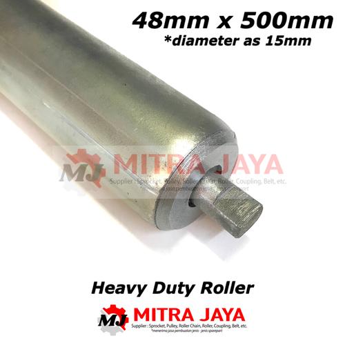 Jual HEAVY DUTY ROLLER CONVEYOR 48 mm x 500 mm ROLER HEAVYDUTY 50cm 50 ...