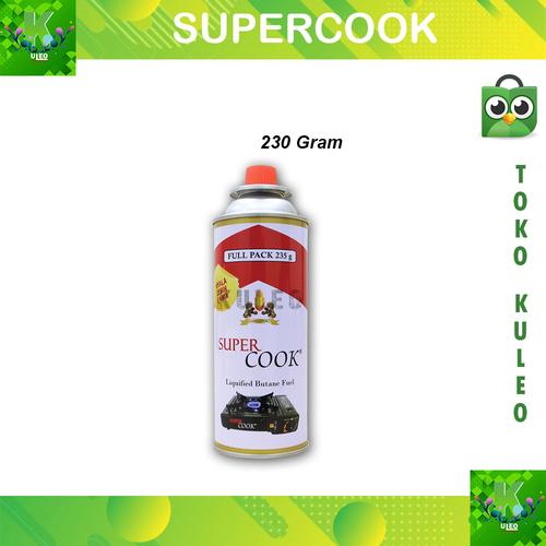 Promo SUPERCOOK / SUPER COOK 235 gr | Gas Tabung / Kompor Portable ...