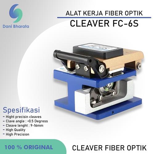 Jual Fiber Cleaver FC-6S High Precision Alat Pemotong Kabel Fiber Optik ...