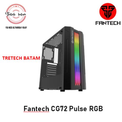 Jual Casing Fantech CG72 Pulse RGB Tempered Glass - Kota Batam ...