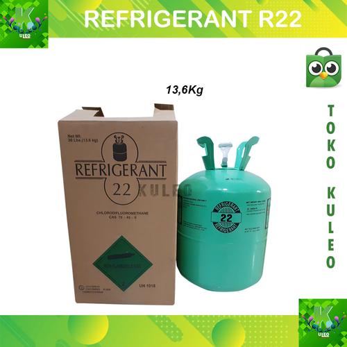 Jual Freon AC R22 REFRIGERANT 13,6 Kg OrIginal / Freon R 22 Asli - Kota ...