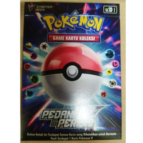 Jual Kartu Pokemon TCG Seri 6 Starter Deck V SC1D Pedang & dan Perisai V - Jakarta Barat ...
