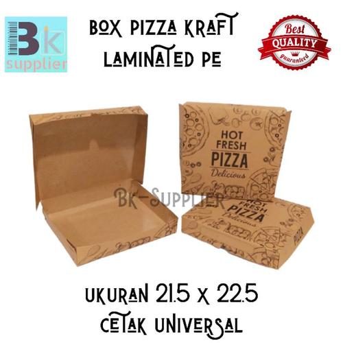 Jual Box Pizza | Kemasan Pizza | Box Pizza custom | Kotak Pizza - Kraft ...