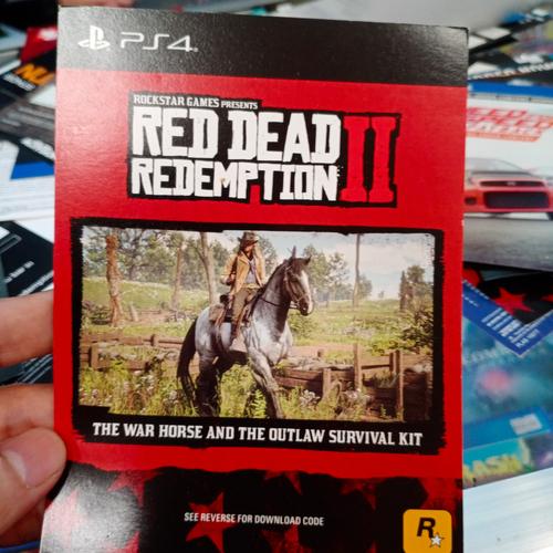 Jual PS4 DLC Code Red Dead Redemption 2 Online II konten tambahan game ...