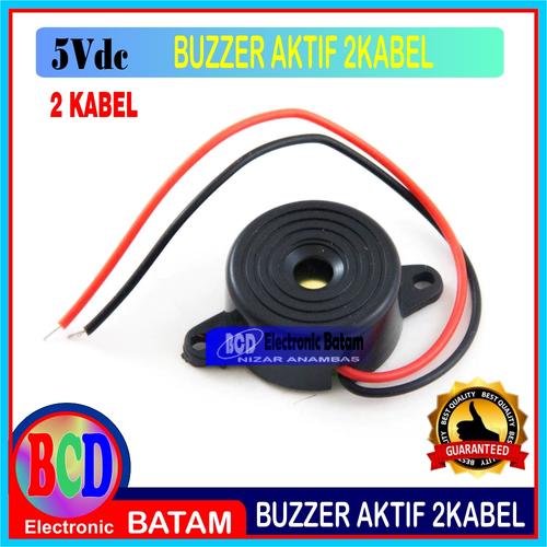 Jual BUZZER AKTIF 2 KABEL / BUZZER 2 KABEL 5-12V - Kota Batam - BCD ...