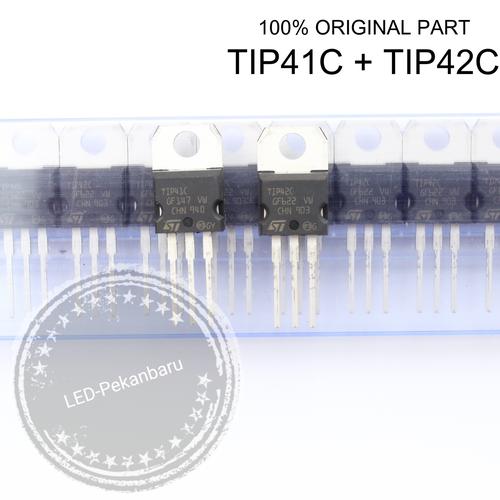 Jual ORIGINAL ST TRANSISTOR TIP41C TIP42C TIP 41 TIP 42 TIP41 TIP42 MIKA - TIP41C - Kota ...