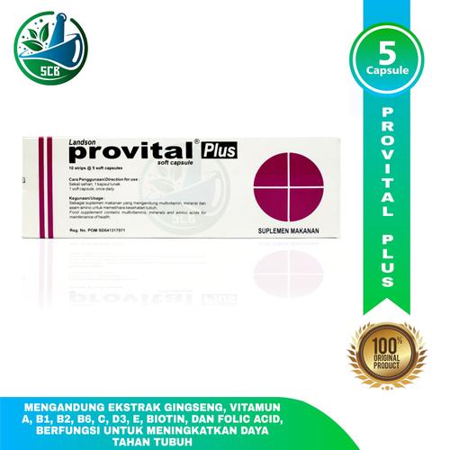 Jual Provital Plus Strip - Menjaga & Meningkatkan Daya Tahan Tubuh ...