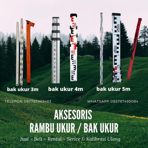 Jual Rambu Ukur 5M / Bak Ukur 5M / Mistar Ukur 5M + Nivo - Jakarta ...