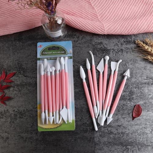 Promo Fondant Carving Set 8 Modelling alat dekorasi kue clay Fondant ...