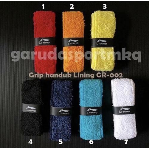 Jual Grip Raket badminton handuk Lining GC002 Grip Lining handuk GC 002 ...