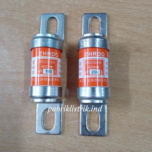 Jual Fuse Quick acting RGS4A RGS 4A 160A 200A bukan EATON Bussman ...