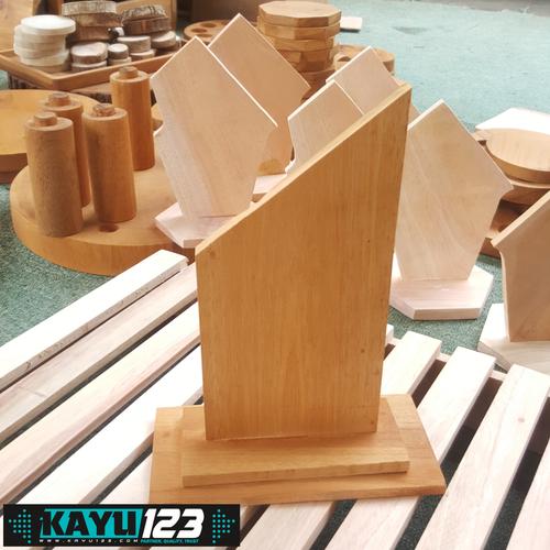 Jual Plakat Kayu Polos Tinggi 22 cm Trophy Hadiah Penghargaan (PK-01 ...