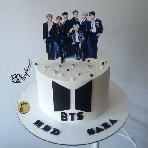Jual BTS Group Kpop Topper Cake Birthday / Hiasan Kue Ulang Tahun ...