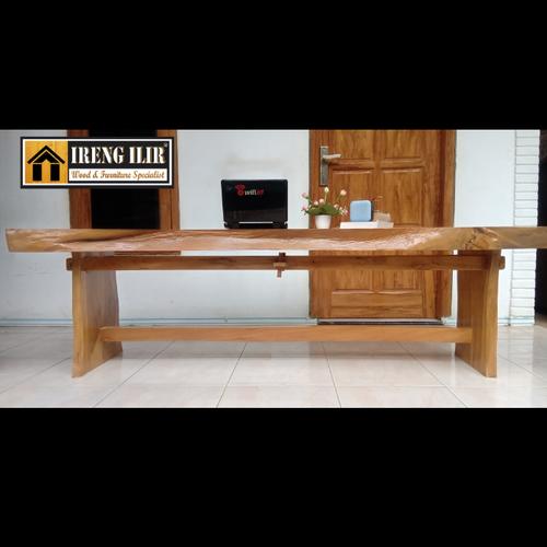 Jual Meja Tebal Solid Kayu Jati - IIF Solid Teak Dining Table / Coffe ...